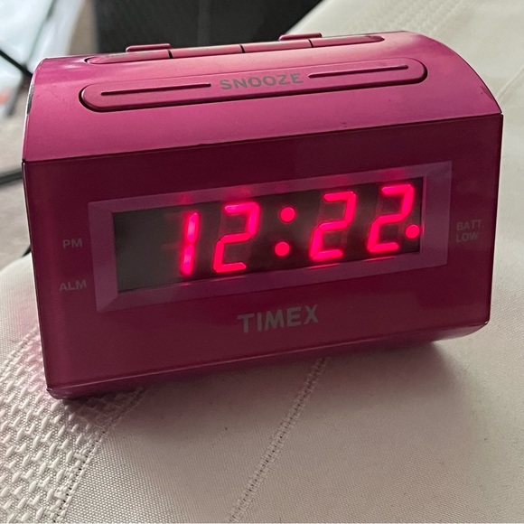 Timex | Other | Pink Timex Alarm Clock | Poshmark